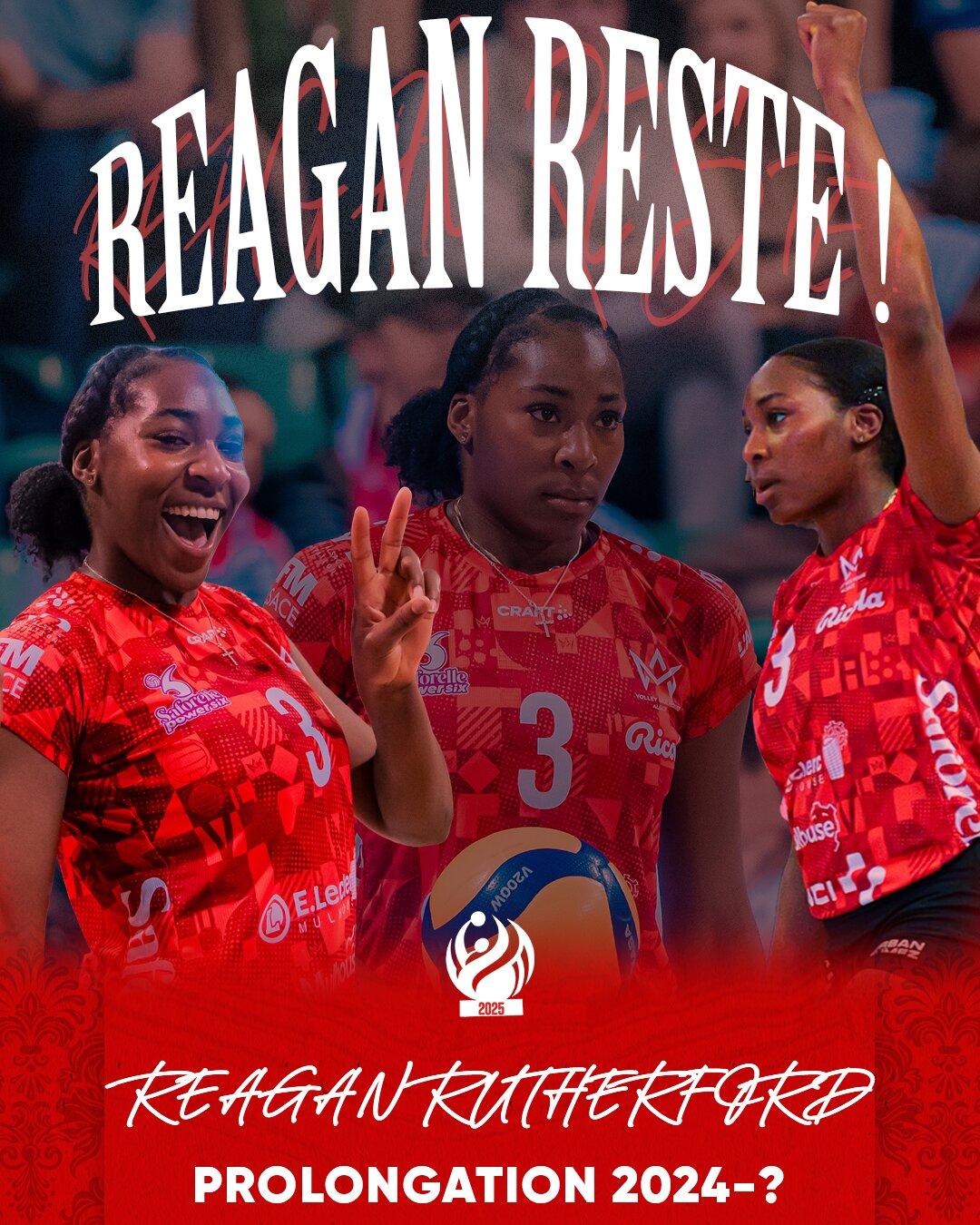 Reagan Rutherford double la mise